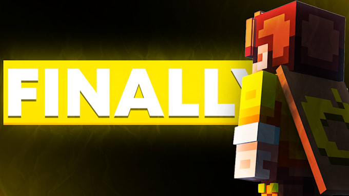 Make a perfect minecraft thumbnail for you by Fxzter | Fiverr