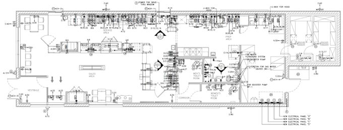 Create professional electrical permit drawings by Automep | Fiverr