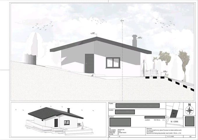 Do 2d house floorplans construction blueprints architectural model ...