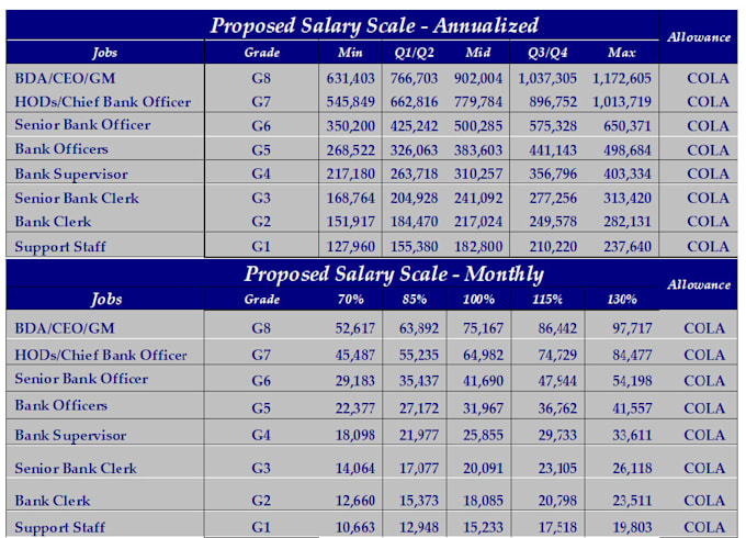 Professionally design your company salary structure and pay scale by ...