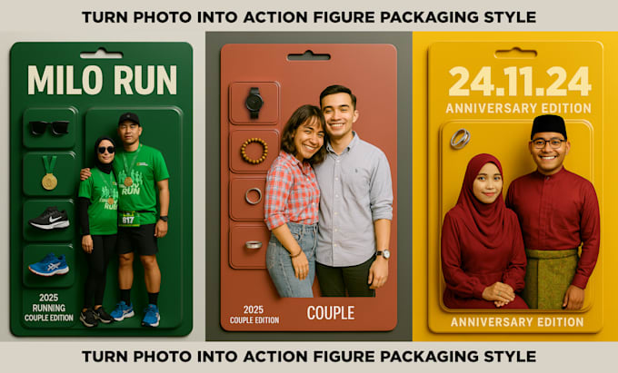 Turn your photo into an action figure box art style using ai by Dzullhn ...