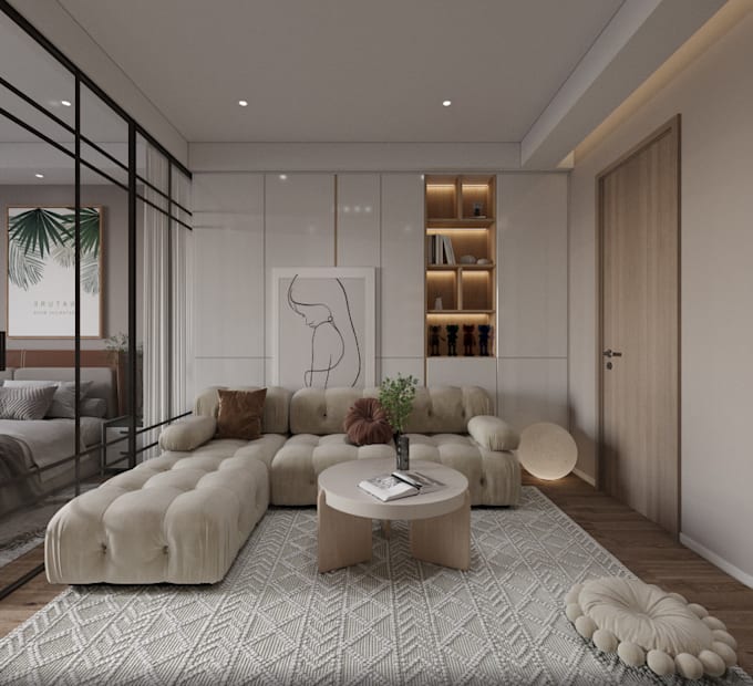 Design interior rooms and rendering by Cerenats75 | Fiverr