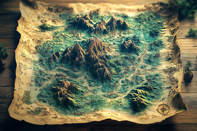 Create a high quality fantasy map by Kashaycox | Fiverr