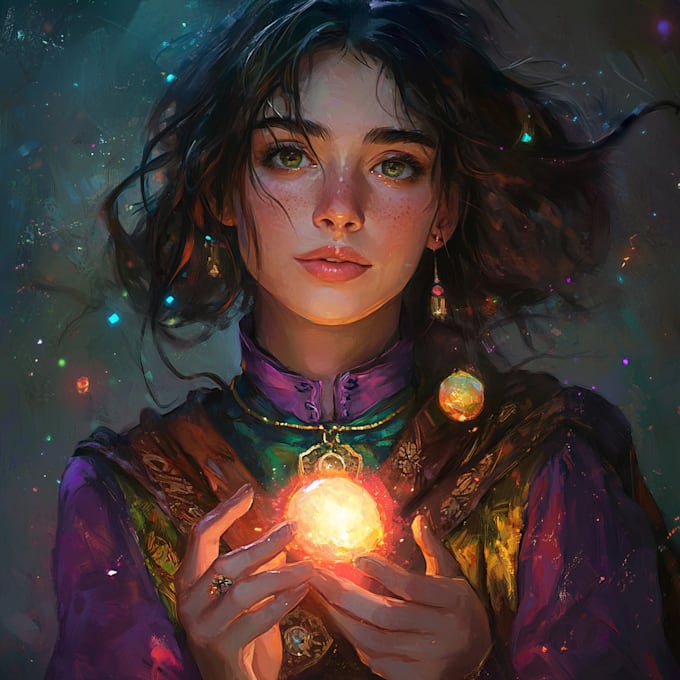 Draw your fantasy character illustration by Condwide | Fiverr