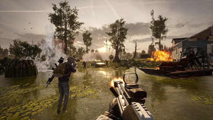 Unreal blueprint multiplayer game ue5 game combat system pc mobile game rpg game by Muhilbihdil ...