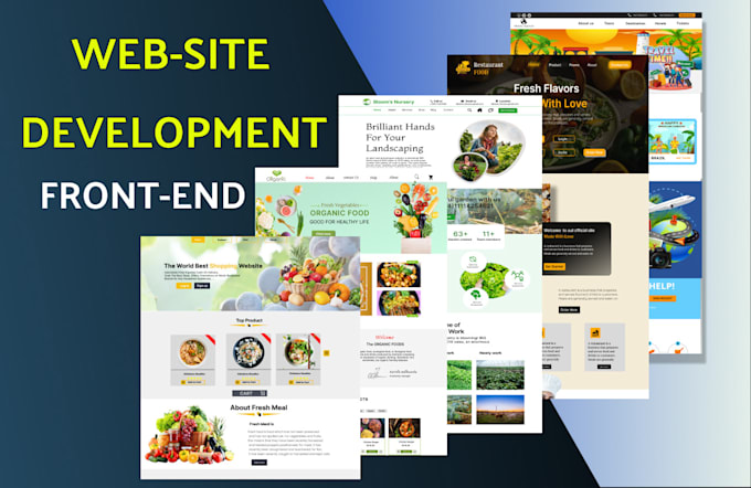 Create responsive frontend web apps with react and html by Chathu095 ...