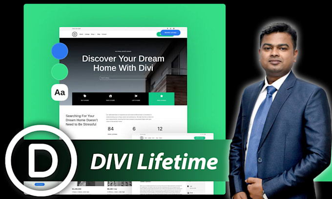 Install divi theme and plugins with lifetime updates by Alfaisal | Fiverr
