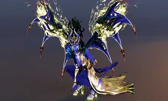 Do custom 3d military avatar, rigging character vrchat characters ...