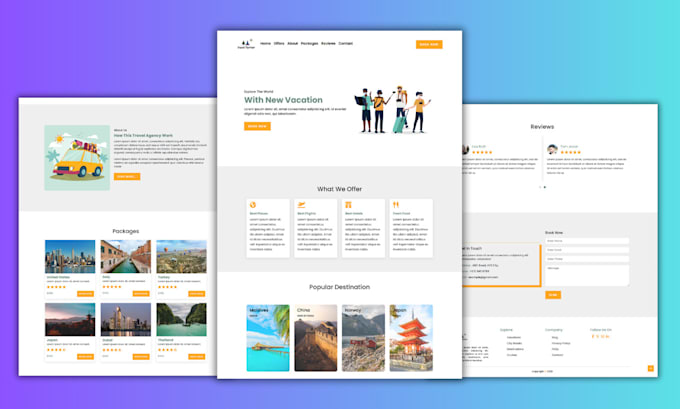 Develop static html css bootstrap responsive website by Aimenjavaid ... Develop static html css bootstrap responsive website by Aimenjavaid ...