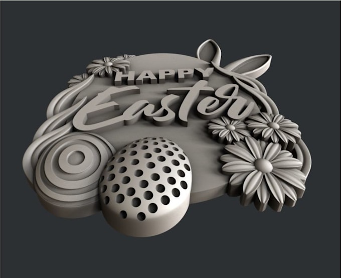 3d printable files,cnc sculptor,3d easter chracter minis, festive model ...