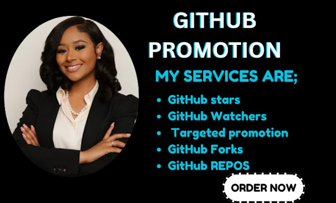 Do github promotion to gain permanents stars watchers and fork repo by Chrisclara23 | Fiverr