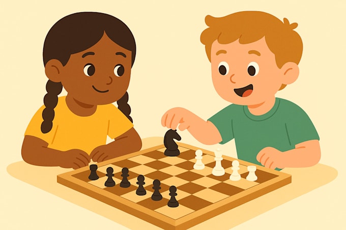 Draw a cute educational cartoon illustration for kids by Ana ...