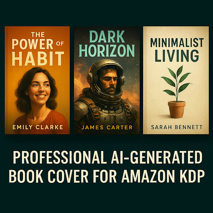 Create a custom ai generated book cover for amazon kdp by Master_ai ...