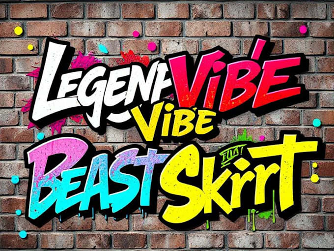 Design a stylish graffiti inspired logo by Rylonoetsee | Fiverr