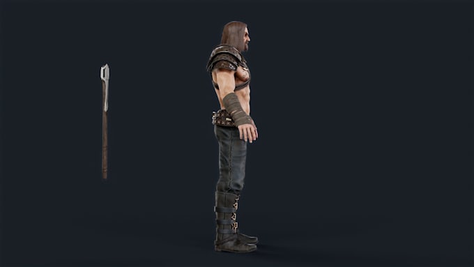 Ue5 game realistic 3d character, blendshape, lip sync, xgen, 4k texture ...