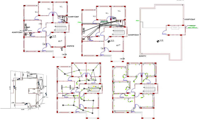 Create detailed, electrical, plumbing, and mep drawings for permit ...