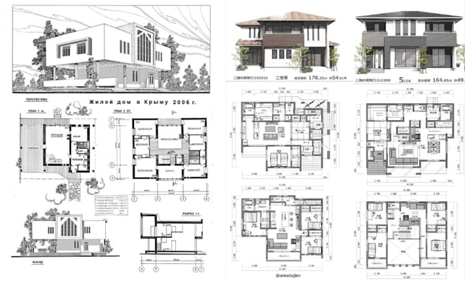 Architect, draftman 2d floor plan architectural floor design autocad blueprint by Euniceella ...
