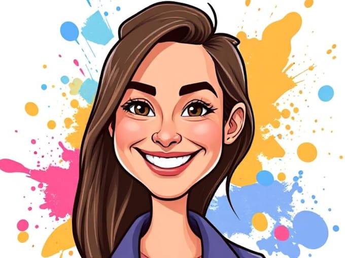 Draw a cool avatar, cartoon, caricature of your photo by Hanromas1 | Fiverr