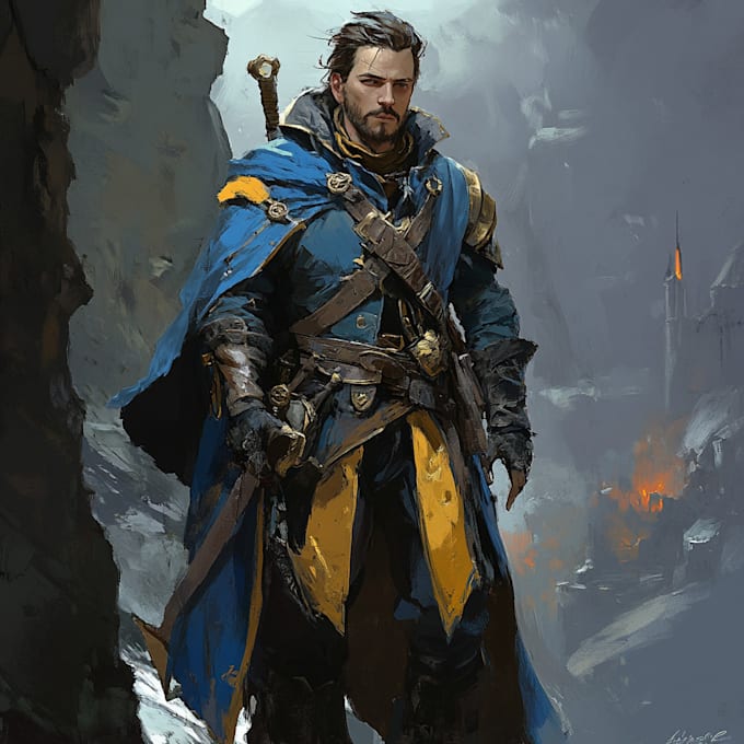 Design character drawings for fantasy concept art and dnd fanart by ...