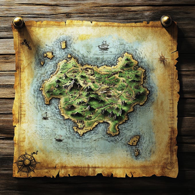 Make a beautiful fantasy map in 4k for you by Dallaslindsey | Fiverr