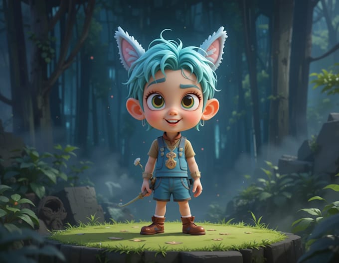 Make a custom cartoon character cartoon design by Deaprex | Fiverr