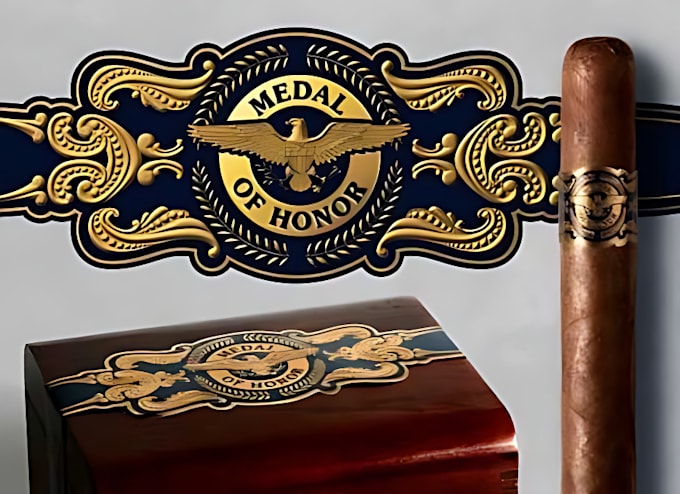 Do a premium modern band label cigar box logo and any graphics design ...