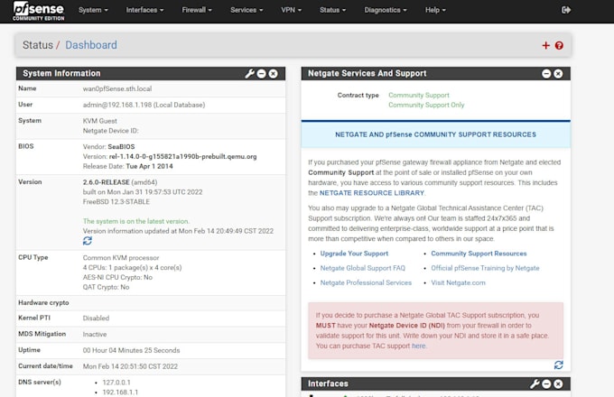 Install, configure and troubleshoot pfsense firewall by David_jo27 | Fiverr