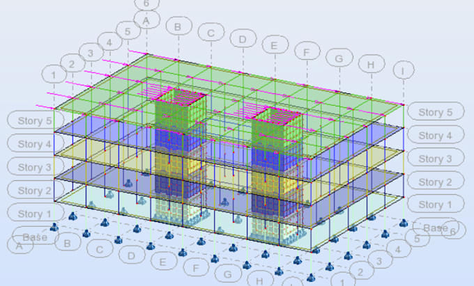Do structural design, structural analysis, using revit tekla, staad pro ...