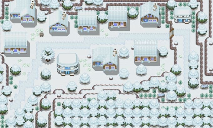 Do pixel art top down tileset, game assets, rpg game art, tile map and animation