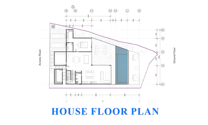 Design custom autocad floor plans for homes, offices, and apartments by ...