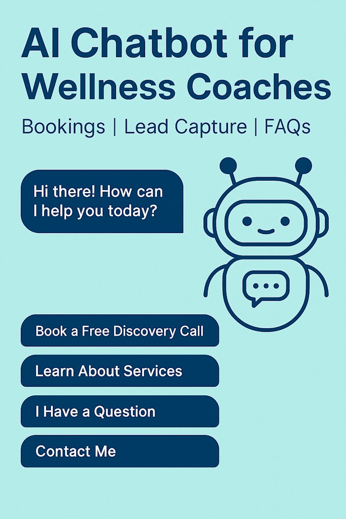 Build a custom chatbot for wellness coaches to capture leads by ...