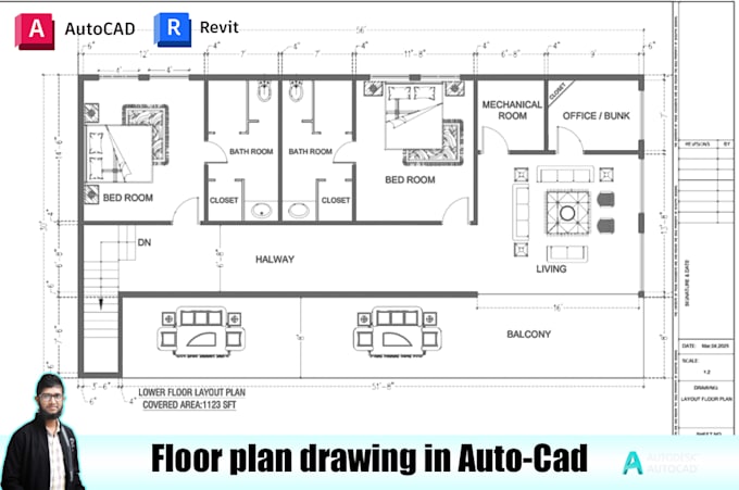 Specialize cad design in revit, auto cad by Al_imran011 | Fiverr