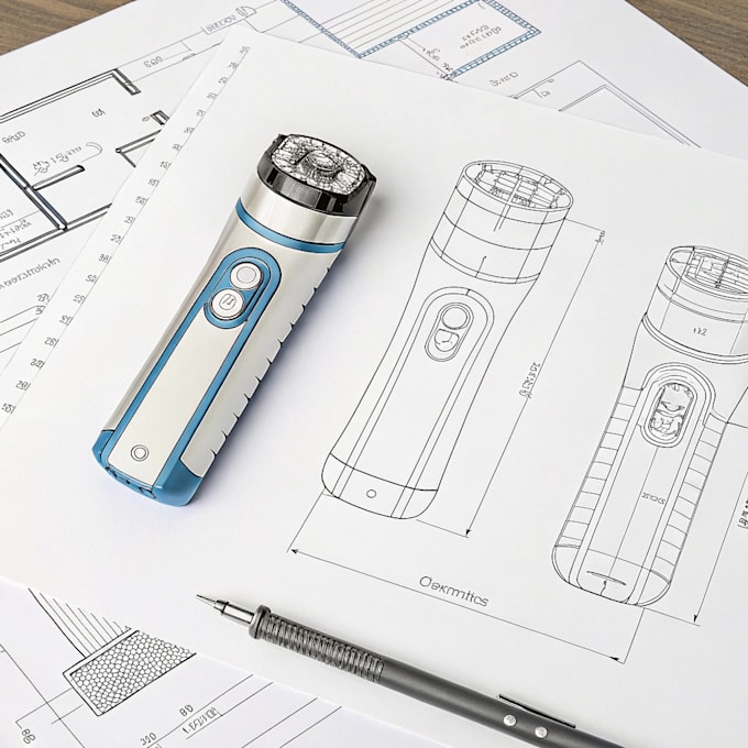 Create technical drawings of product or hand sketch by Micandler | Fiverr