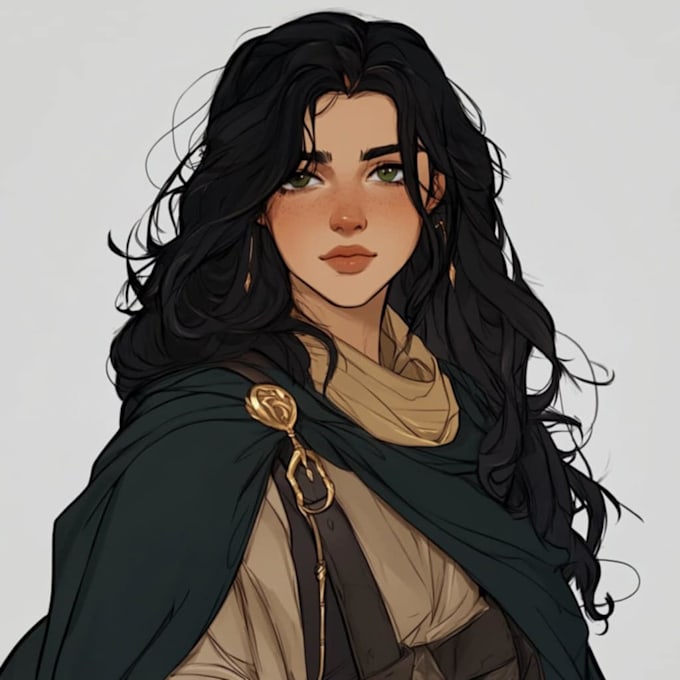 Draw dnd character art fantasy scifi illustration for you by Maallskie ...