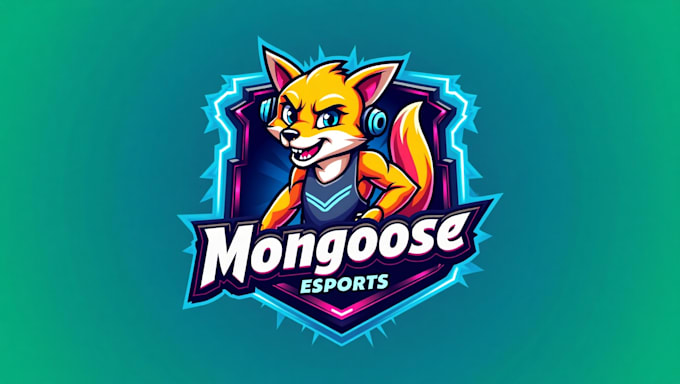Design unique mongoose mascot logo for your brand by Devile_hakc | Fiverr