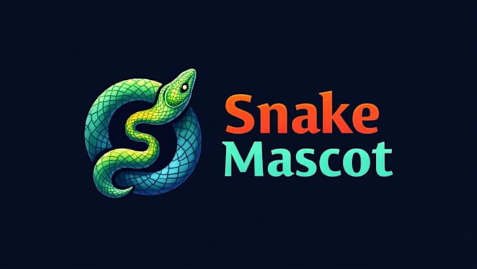 Design striking snake mascot logo for your brand by Jone_danny | Fiverr