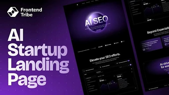 Create frontend website landing page by Shivani_guleria | Fiverr