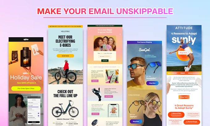 Design professional figma email template by Rezaul1300 | Fiverr