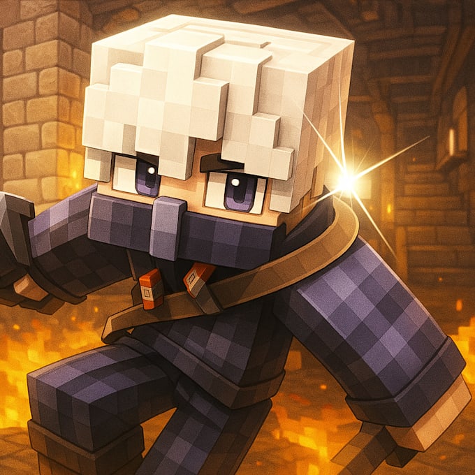 Draw the perfect minecraft profile picture by Kaosgfx | Fiverr