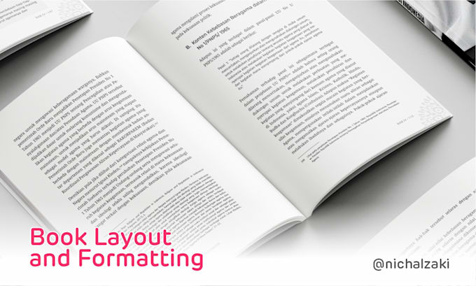 Design a professional book layout using adobe indesign by Nichalzaki ...