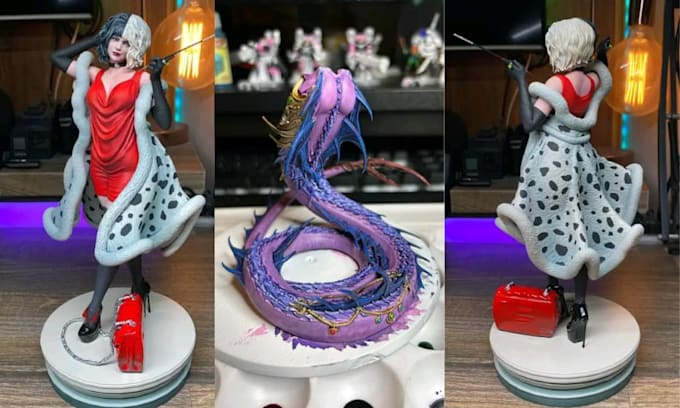 Custom print miniature paint action figure superhero figurine in resin ...