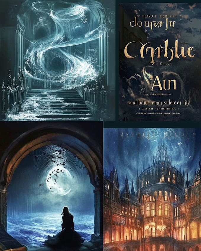 Design professional fantasy book covers by Lamaowe | Fiverr