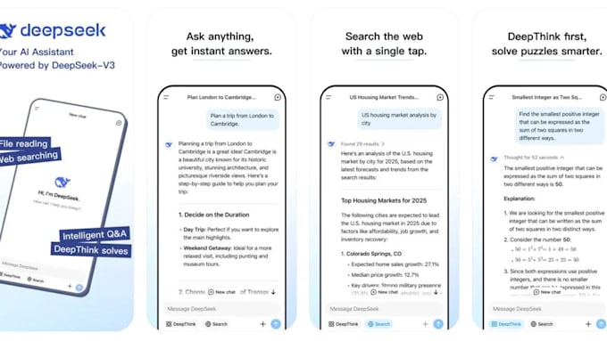 Build custom ai apps using opensource llms like deepseek by Azmrllc | Fiverr