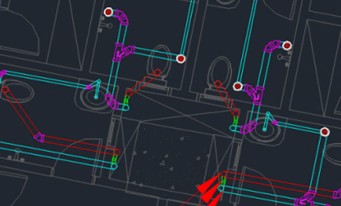 Plumbing plan mep electrical plumbing drawings for city permit drawings ...