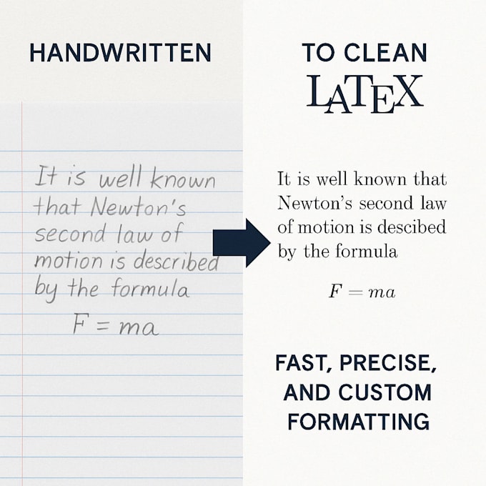 Professionally type and format math documents in latex by Thdong | Fiverr