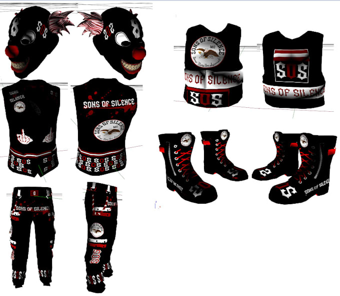 Do custom fivem mafia clothing gtav gang clothing for male and female ...