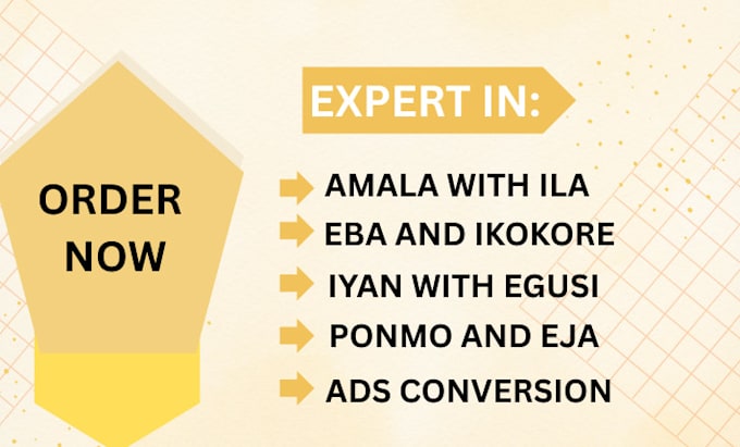 Do amala with egusi eba and efo riro ikokore ponmo ads conversion by ...