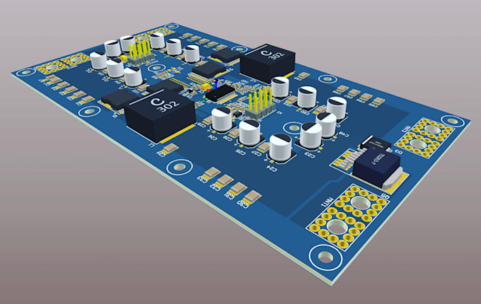 Do pcb design board layout schematic circuit assembly arduino gerber esp32 kicad by David_oscarp ...