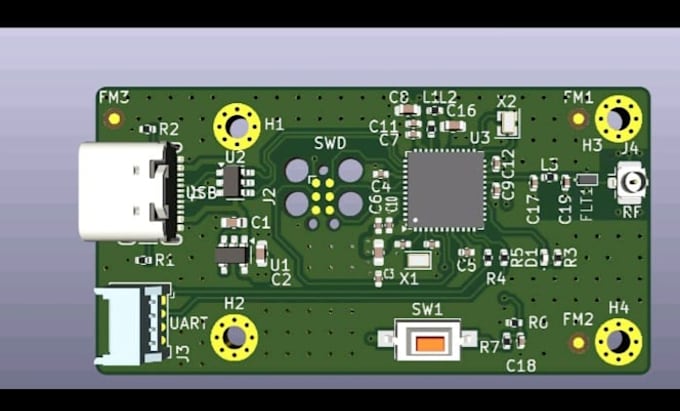 Make pcb design pcb layout and circuit schematic by Ovai7s | Fiverr