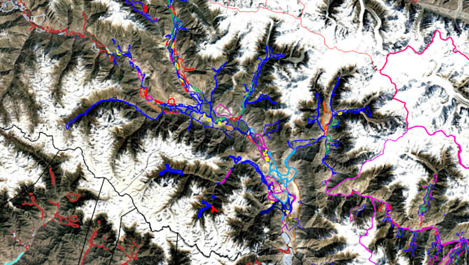 Digitize maps, create shapefiles, and extract features in google earth pro by Nadir_gis_pro | Fiverr